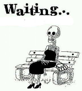 When waiting is wearying - Pen Strokes